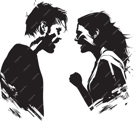 Discordant Dance Dynamic Anger Icon Depicting Couples Discordant Dance Discordant Dance Dynamic Anger Icon Depicting Couples Discordant Dance