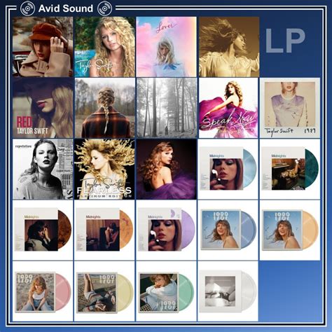 Taylor Swift แผ่นเสียง Vinyl Lp พร้อมส่ง ใหม่ ซีล แผ่นเสียง Taylor