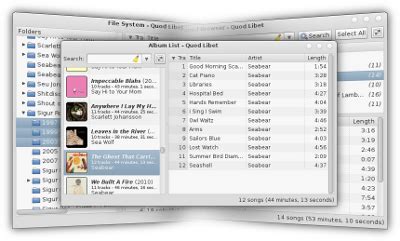 Ex Falso Quod Libet Cross Platform Music Editor Library Player