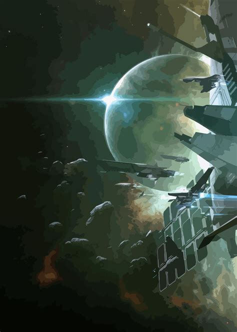 Eve Online Mass Effect N7 Poster Picture Metal Print Paint By