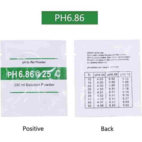 Multiofertas Solucion Buffer Powder Para Calibracion De Medidores De Ph Peachimetros Pro