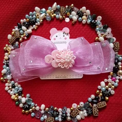 خرید و قیمت گیره سر پاپیونی حریر مجلسی دخترانه از غرفه گلسر رینا