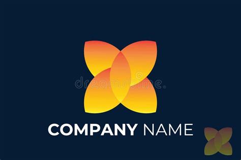 Custom Typeface Vector Typographic Design Log Design Stock Vector
