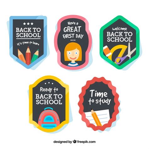 Images De Badge Ecole Original Téléchargement Gratuit Sur Freepik
