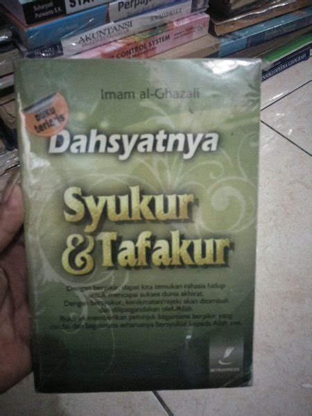 Jual Original Bekas Dahsyatnya Syukur And Tafakur Di Lapak Jazzbookstore