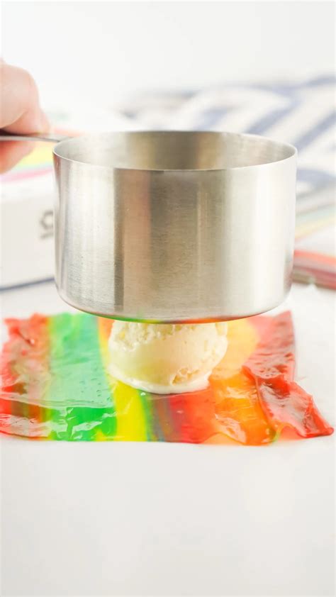 How To Make The Viral Tiktok Fruit Roll Ups Ice Cream