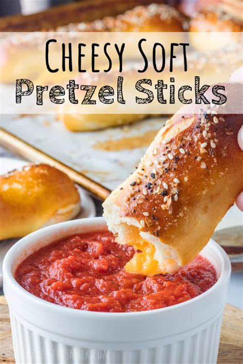 Cheese Pretzel Sticks Eat Dessert Snack