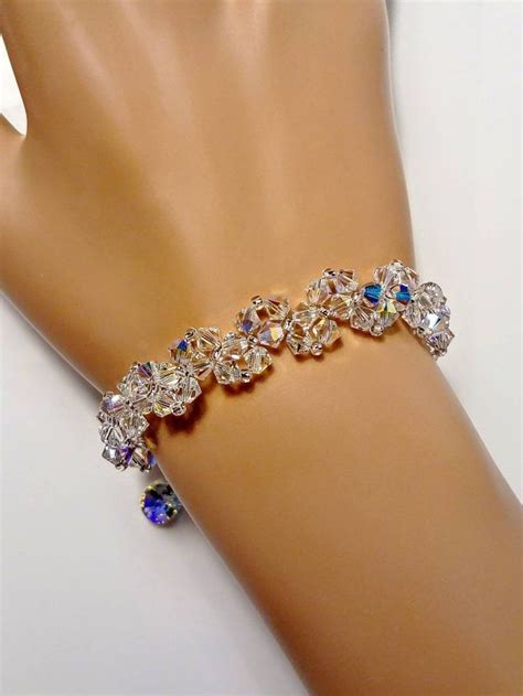 Pin On Beaded Crystal Necklaces In 2024 Crystal Bracelets Wedding