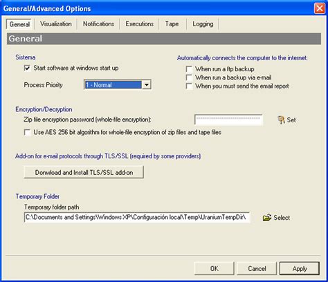 uranium backup descargar