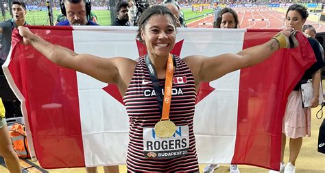 Cal Alum Camryn Rogers Dominates To Win Gold In The Hammer At The