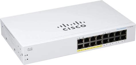 CISCO Business CBS110 16PP EU 16 PORT 8xPoE 64W Ethernet