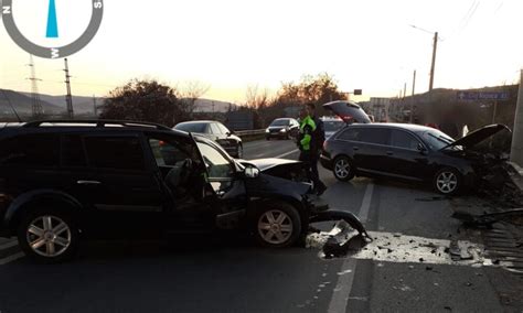 ACCIDENT la ieșire din Gherla Mai multe persoane au fost consultate