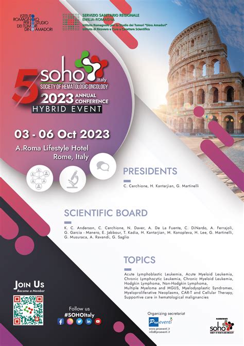 5th Soho Italy Annual Conference Soho Italy