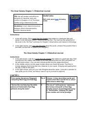 Analyzing Character and Conflict in The Great Gatsby | Course Hero