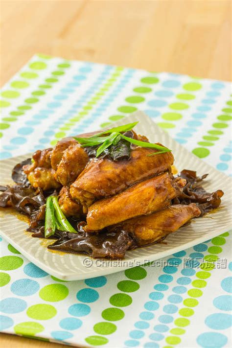 蠔油燜雞翼 【簡易惹味】 Braised Chicken Wings In Oyster Sauce 簡易食譜 基絲汀 中西各式家常菜譜