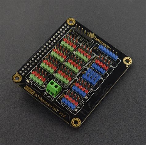 Dfrobot Io Expansion Hat For Raspberry Pi 5 4b
