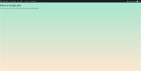 Wordpress Woocommerce Products Are Displaying On Singularphp Stack