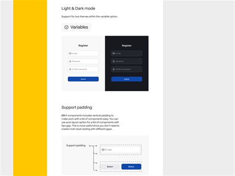 Design System Yellow By Mykola Nick Chukreiev On Dribbble