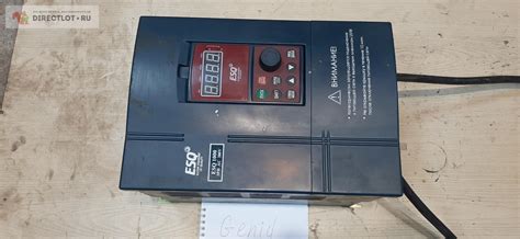 Частотный преобразователь Esq 7 5 11 кВт 3 фазы купить в Ярославле цена 15000 Р на Directlot Ru