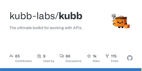 Github Kubb Labskubb The Ultimate Toolkit For Working With Apis
