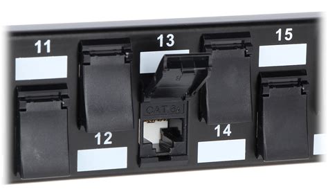PATCH PANEL KEYSTONE PP 24 RJ FX 6AC1 Patch Panels Delta