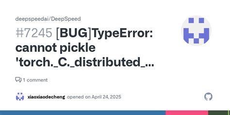 Bug Typeerror Cannot Pickle Torchcdistributedc10dprocessgroup Object · Issue 7245