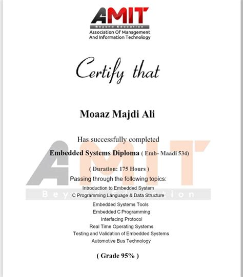 Embeddedsystems Amit Skilldevelopment Continuouslearning Moaz