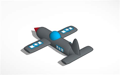 3d Design Cool Wwii Plane Tinkercad