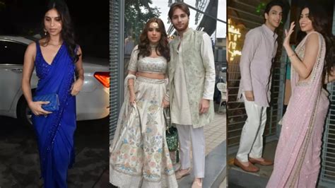 Suhana Khan Khushi Kapoor Ibrahim Ali Khan Palak Tiwari And Others