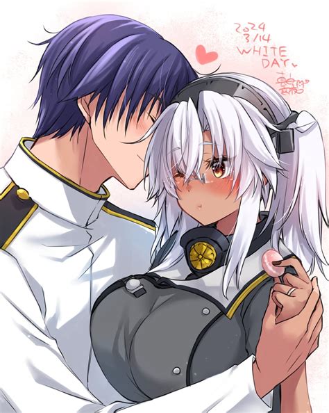 Admiral Musashi And Musashi Kai Ni Kantai Collection Drawn By Mashiro Yukiya Danbooru