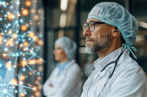Premium Photo Neuroscientist Analyzing Brain Activity On Eeg Monitor