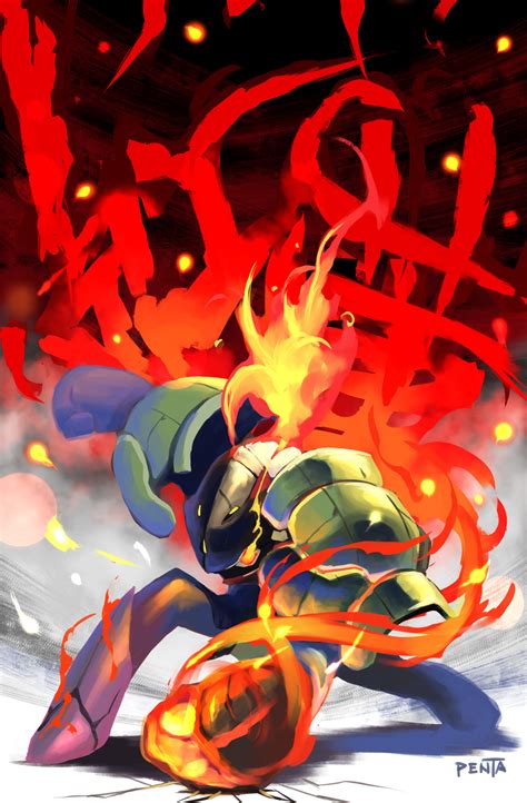 Armarouge Pokemon Drawn By Pentaoekaki Danbooru