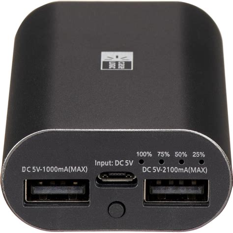 Banco De Energía Dual Usb Case Logic De 4400mah Gris Promart