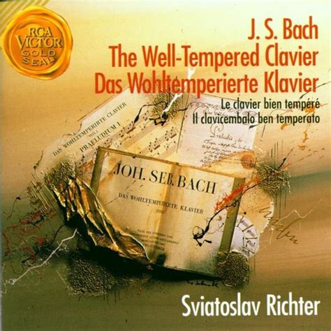 Gold Seal Bach The Well Tempered Clavier Richter Johann Sebastian