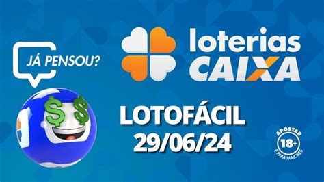 Resultado da Lotofácil Concurso nº 3142 29 06 2024 YouTube