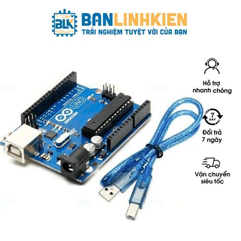 [bẢo HÀnh 6 ThÁng] Bộ Kit Học Tập Arduino Uno R3 Blk Plus đầy đủ Từ Cơ