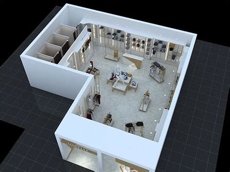 Clothing Boutique Design Layout