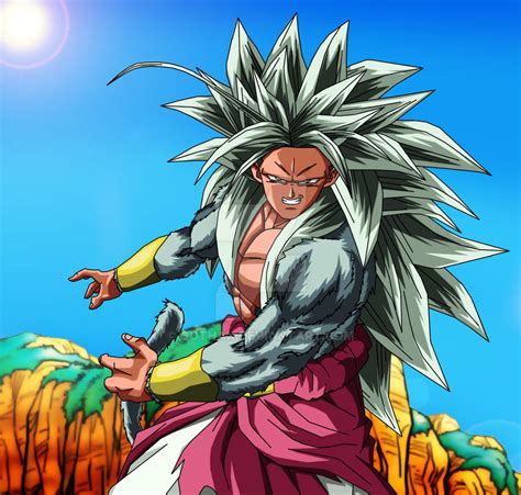 Broly Ssj5 By Gothax On Deviantart