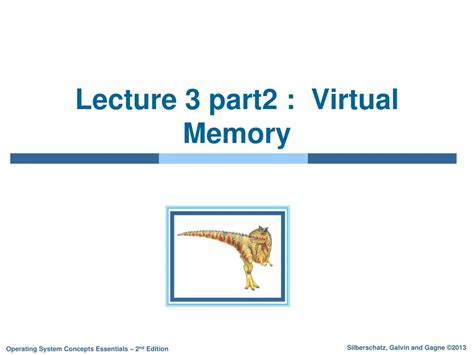 Ppt Lecture 3 Part2 Virtual Memory Powerpoint Presentation Free