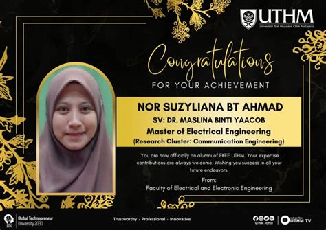 Fkee Uthm Official On Linkedin Fkeeuthm Fokuskualitiendahetika Uthmjohor