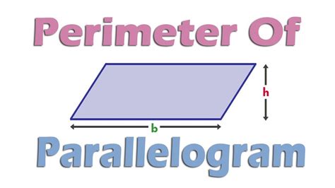 Calculate The Perimeter Of A Parallelogram