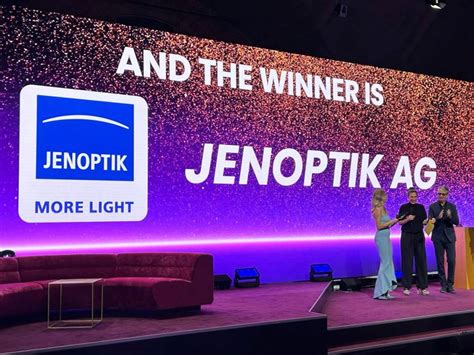 Jenoptik Receives “the Pioneer Award” Jenoptik