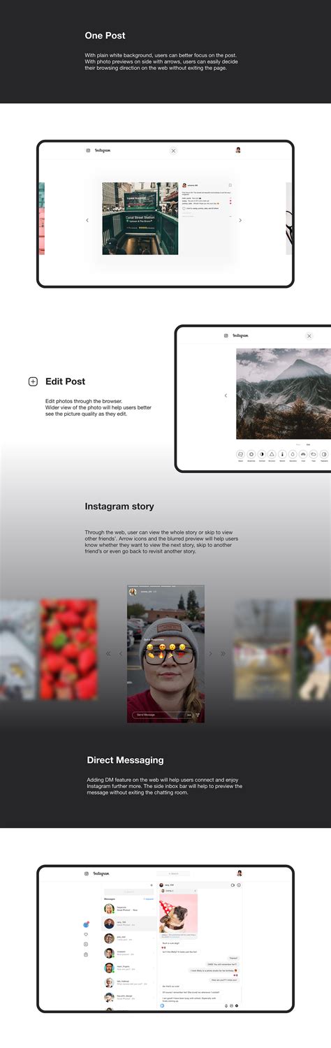 Instagram Redesign On Behance