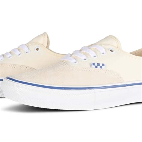 Vans Authentic Skate Shoes Off White Supereight
