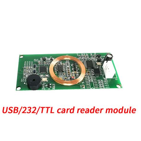 13 56mhz 125khz 이중 주파수 rfid 비접촉식 usb rs232 uart 맞춤형 스마트 카드 리더 모듈