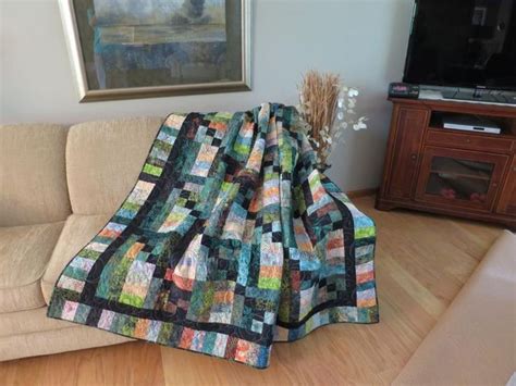 Woodland Daybreak Pdf Quilt Pattern Which Uses 2 12 Strips Jelly Roll