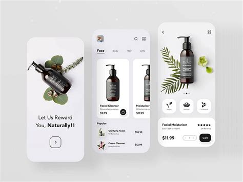 Natural Hair Oil App Ui Design For Denmark Client By Ansar Designerz On