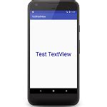 Android Kotlin TextViewの文字表示