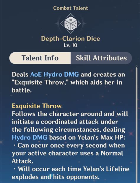 What Is The Best Build For Main Dps Yelan And Also Can Anyone Tell Me