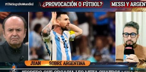 El Fuerte Cruce En El Chiringuito Entre Periodista Español Y Argentino